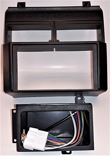 Double Din Dash kit, Harness, Antenna Adapter and Pocket for Installin ...